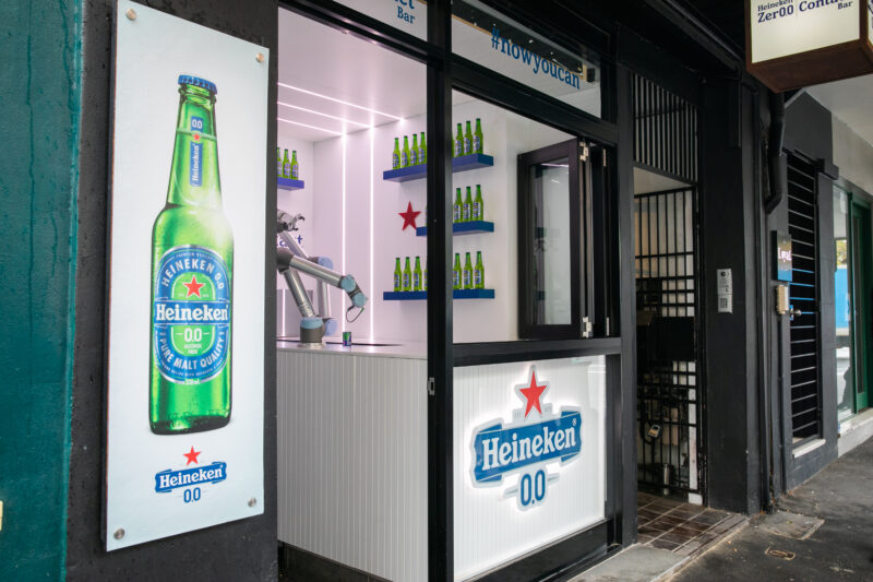 Heineken Launches Australia's 1st Contactless Robot Bar in Sydney ...